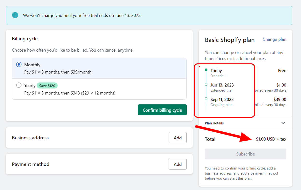 Shopify Free Trial - 90 Days For $1 Monthly (2025) July