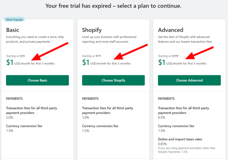 Shopify Free Trial - 90 Days For $1 Monthly (2026) April